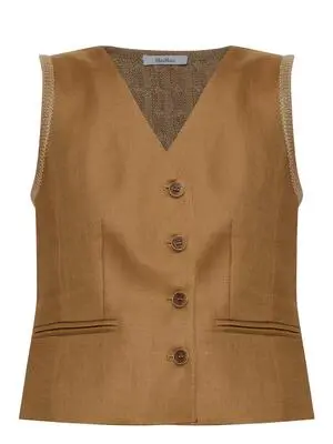 Max Mara Calibri Vest - Brown