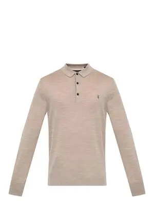 ALLSAINTS Wool Polo ‘mode - Beige