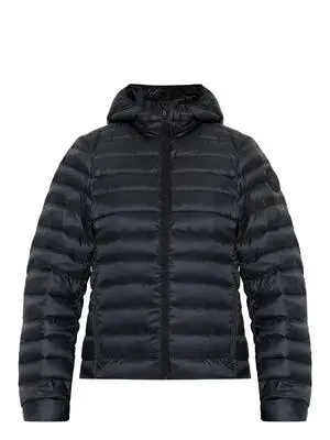 Canada Goose Down Jacket With Hood - Black