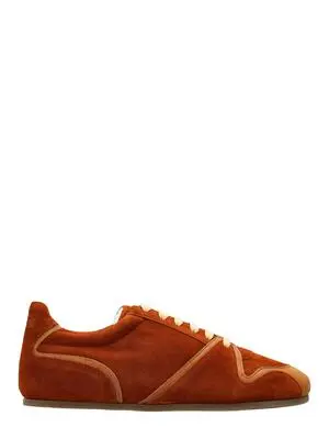 Moschino Suede Low-top Sneakers - Brown