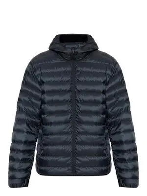 Canada Goose Down Jacket With Hood - Navy Blue
