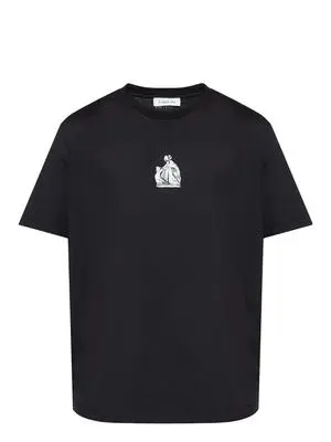 LANVIN T-shirt With Print - Black