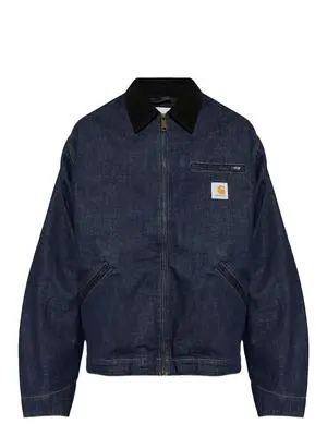 Carhartt Work In Progress OG Detroit Denim Jacket Navy Blue