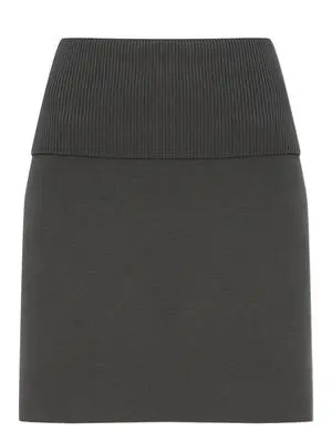 SAMSØE SAMSØE A-line Skirt - Grey