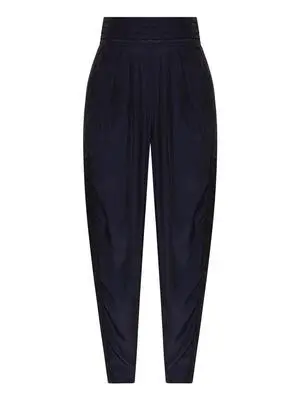 LANVIN Tapered Leg Trousers - Black