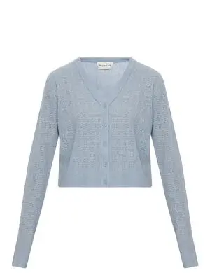 Munthe Byrd Cardigan - Light Blue