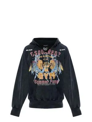 Dsquared2 Sweatshirt With Logo - Black