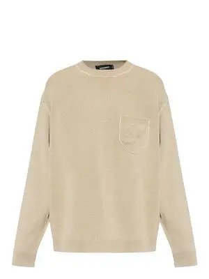 Dsquared2 Sweater With Pocket - Beige