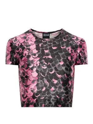 Versace Fitted Top - Pink