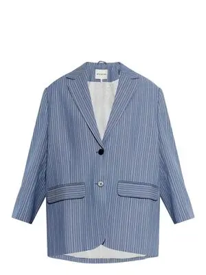 Munthe Striped Blazer - Blue