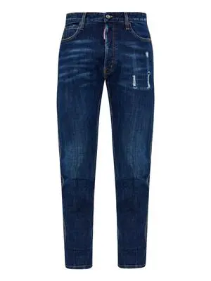 Dsquared2 ‘Mini Front Teddy’ Jeans Navy Blue