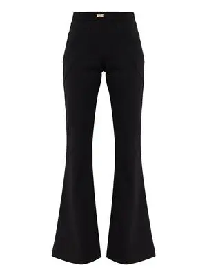 Versace Flared Leg Trousers - Black