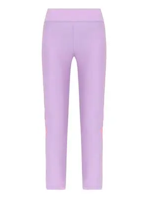 Versace Leggings With Side Stripes - Purple