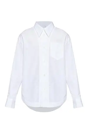 AMI Paris Shirt With Pocket - White