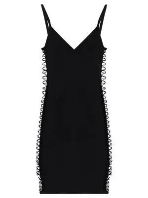 Dsquared2 Dress With Decorative Side Cut-outs - Black