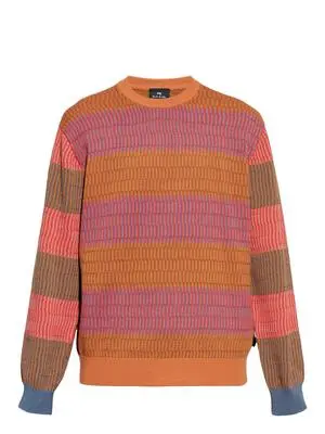 Paul Smith Striped Crew Neck Sweater - Multicolour
