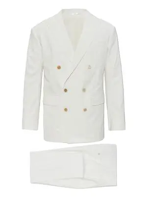 Dsquared2 Linen Suit - White