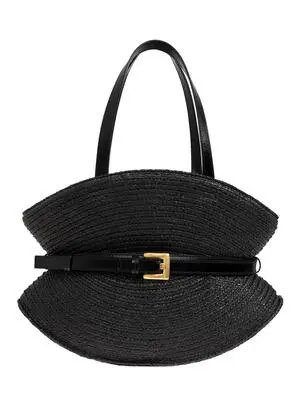 Balmain Shuffle Medium Handbag - Black