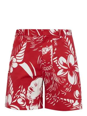 Dsquared2 Patterned Shorts - Red