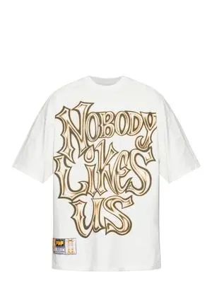 PDF T-shirt With Print - Cream