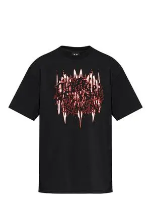 44 LABEL GROUP T-shirt With Print - Black