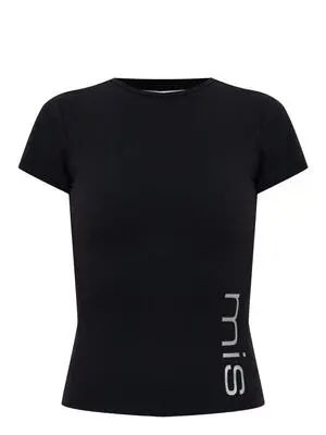 MISBHV Back Cut-out Top - Black