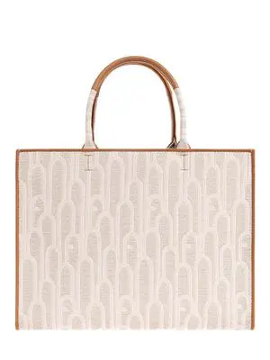 Furla Large Shopper Bag - Cream