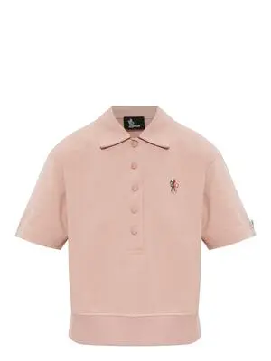 Moncler Day-namic Polo Shirt - Pink
