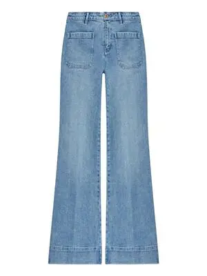 Michael Kors Flared Leg Jeans - Blue