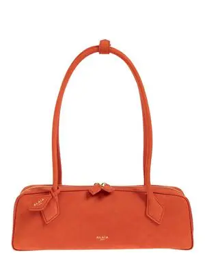 Alaïa Le Teckel Medium Satin Bag Orange