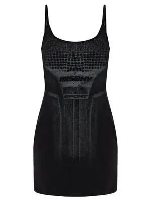 MISBHV Logo Mini Dress - Black