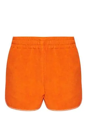 Versace Terry Cotton Shorts - Orange