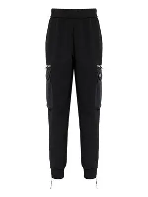 Moose Knuckles Mix Media Cargo Trousers - Black