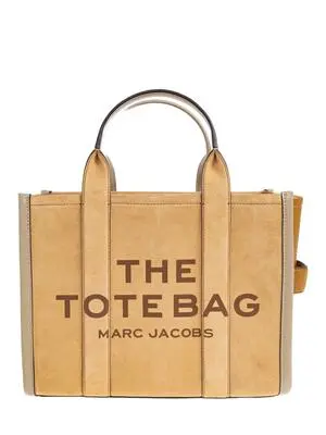 Marc Jacobs Suede Handheld Bag Brown