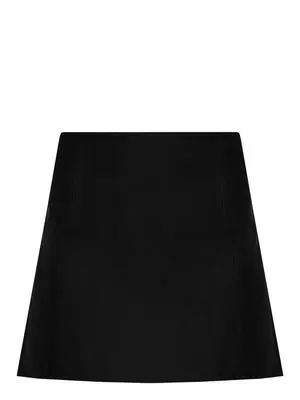 Alaïa A-line Mini Skirt - Black