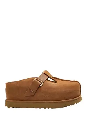 UGG Goldenstar Hi Clog Platform Slides - Brown
