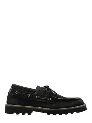 ALLSAINTS Skiff Leather Shoes Grey