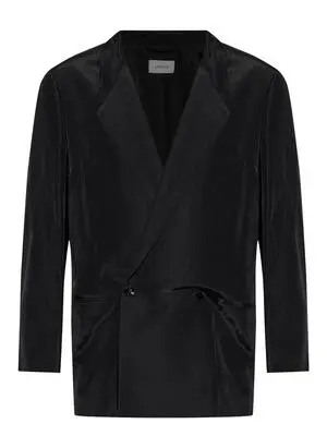 LEMAIRE Double-breasted Blazer - Black