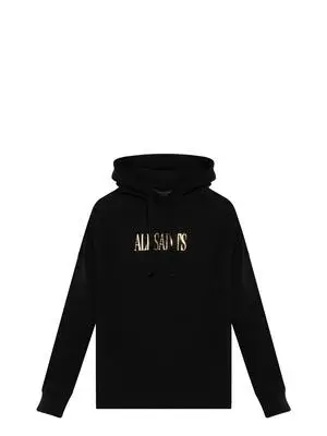 ALLSAINTS Core Organic Cotton Hoodie - Black