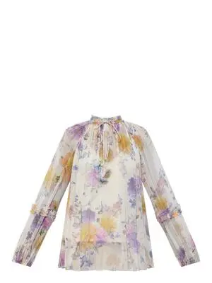 Zimmermann Floral Motif Top - Multicolour