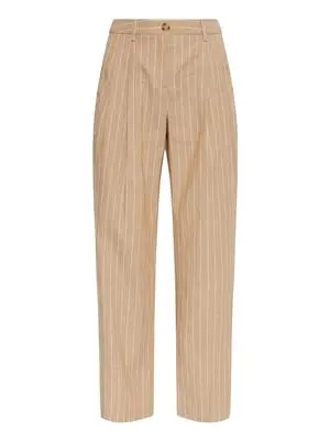 Paul Smith Pinstripe Trousers - Beige