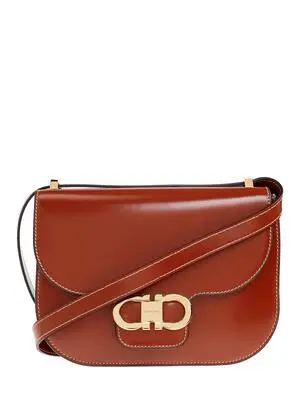 FERRAGAMO Leather Handbag - Brown