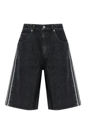 ADIDAS ORIGINALS Denim Shorts - Black
