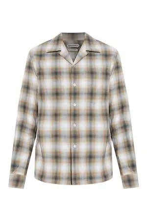 JW Anderson Checked Pattern Shirt - Beige