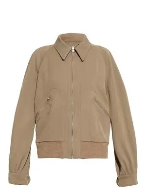 MAISON MARGIELA Wool Bomber Jacket - Beige