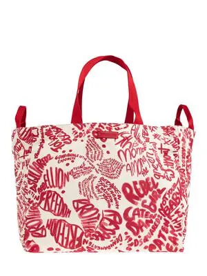 Dsquared2 Printed Shopper Tote Bag - Red