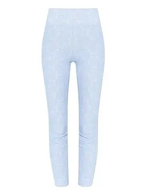 LoveShackFancy Kimi Sports Leggings - Light Blue