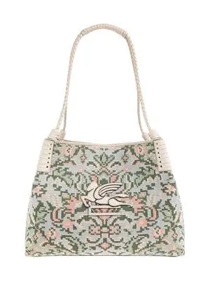 Etro Libra Medium Shoulder Bag Multicolour