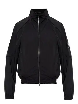 Moose Knuckles Jacket With Logo Patch - Black