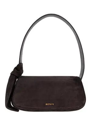 ROTATE BY BIRGER CHRISTENSEN Suede Shoulder Bag - Brown